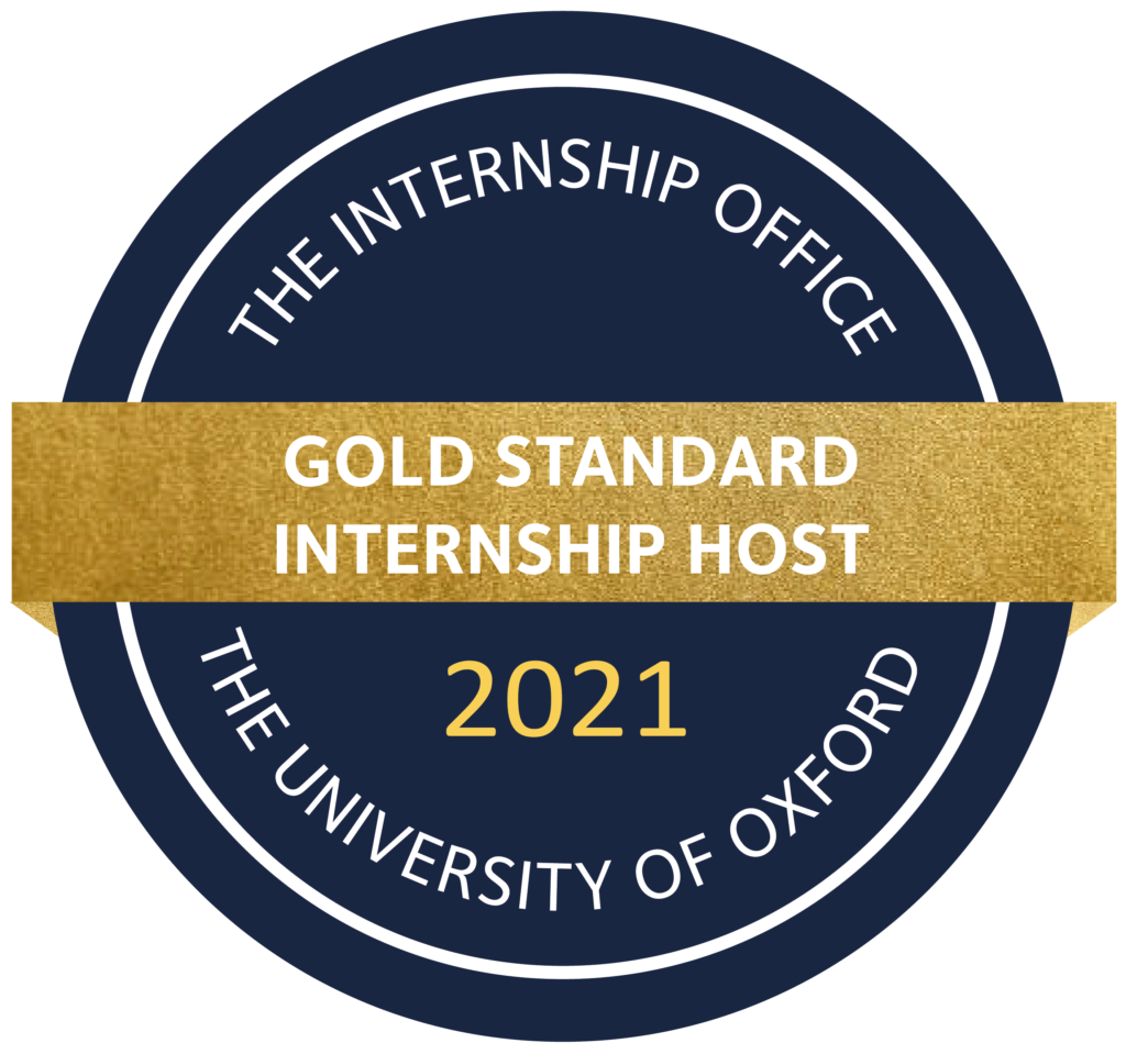 GCHU Gold Badge Internship award - Kellogg College