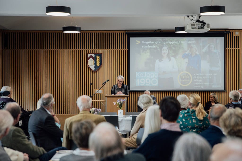 Founding Fellow Kate Tiller OBE donates book collection to Kellogg ...