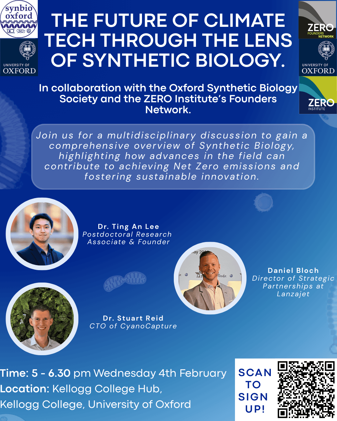 The future of climate tech through the lens of synthetic biology poster ...